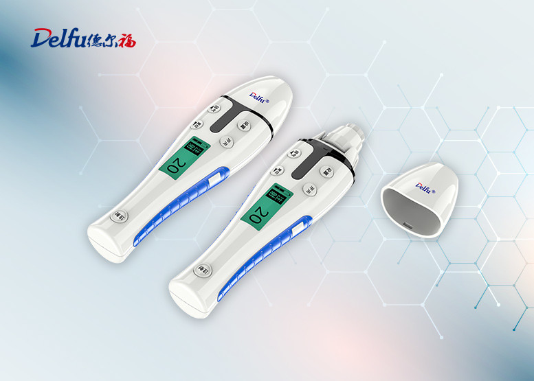 Adjustable Dose Electronic Pen Injector Needle Hidden For Insulin HGH